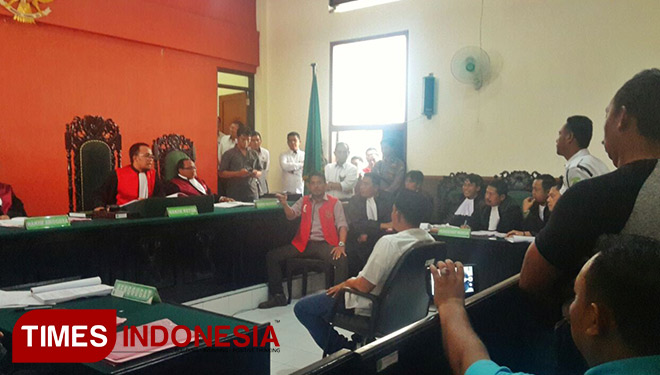 Terdakwa Penghina NU Mengamuk, Begini Tanggapan Banser - TIMES Indonesia