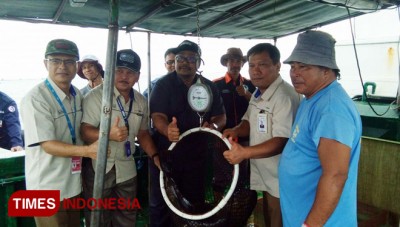 Pupuk Kaltim Kapalkan 3,2 Ton Ikan Kerapu Hasil CSV Budidaya KJA ...