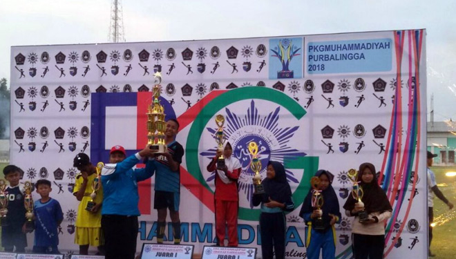 Tim Bola Miyasa Kembali Juara 1 di Porsemu Purbalingga - TIMES Indonesia