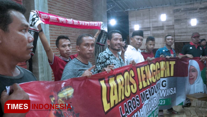 Persewangi Banyuwangi dan Laros Jenggirat Deklarasi Dukung Khofifah ...