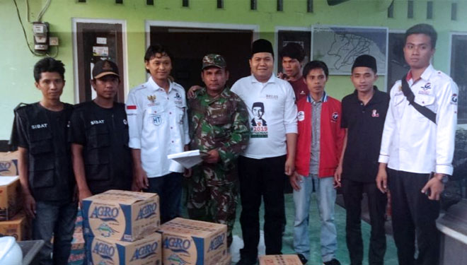 Reliji dan Komando Serahkan Bantuan Korban Gempa Tektonik di Lombok ...