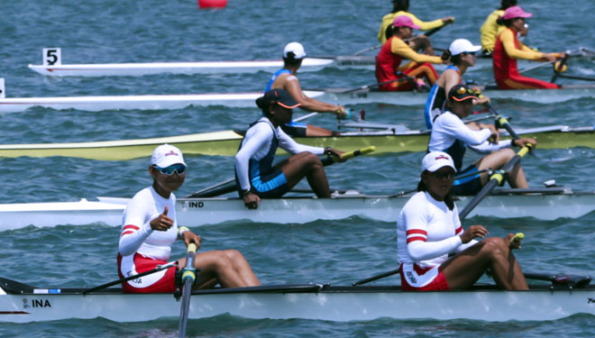 Indonesian Rowing Athletes, Yayah-Julianti Got Bronze in the Asean ...