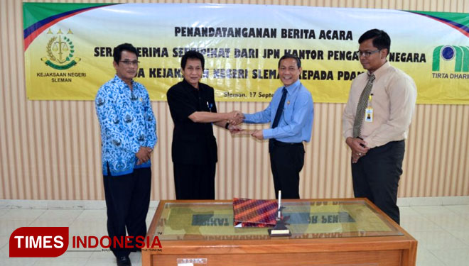 Gandeng Kejari, PDAM Sleman Akhirnya Sah Memiliki Sertifikat Tanah Eks ...