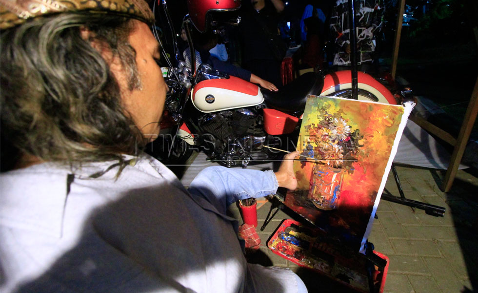 Shadikin Pard Pelukis Difabel Yang Mendunia - TIMES Indonesia