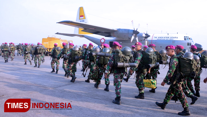 Marinir Pasmar 2 Surabaya Kirim Prajurit untuk Pemulihan Gempa Palu ...