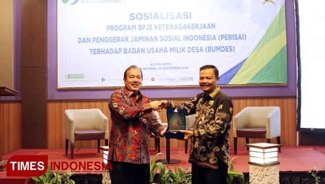 BPJS Ketenagakerjaan Bojonegoro Bidik Bumdes - TIMES Indonesia