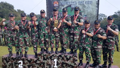 TNI AD Juara Umum Lomba Menembak Piala Panglima TNI 2018 - TIMES Indonesia