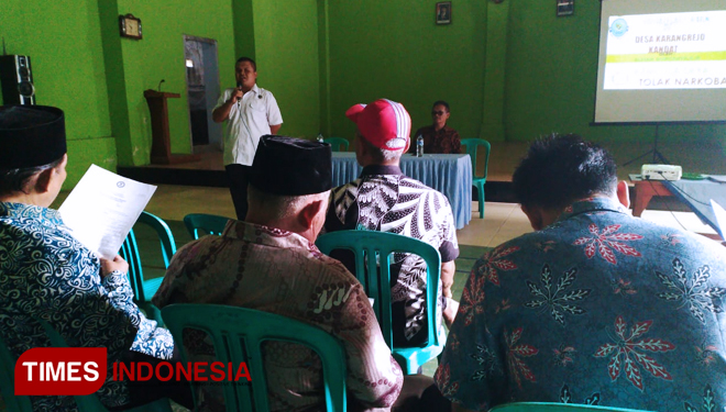 BNN Kabupaten Kediri Ajak Warga Desa Karangrejo Perangi Narkoba - TIMES Indonesia