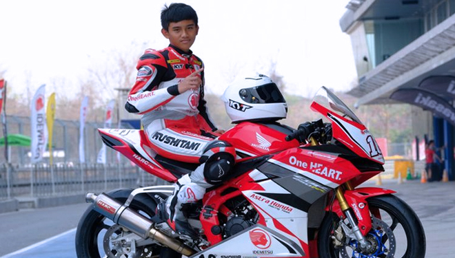 Super Mario, Pembalap Asal Magetan yang Bercita-cita Tembus MotoGP ...