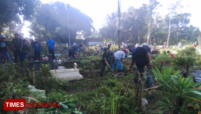 Babinsa Patokpicis Kodim 0818 Malang-Batu Sukseskan Tradisi Gugur ...