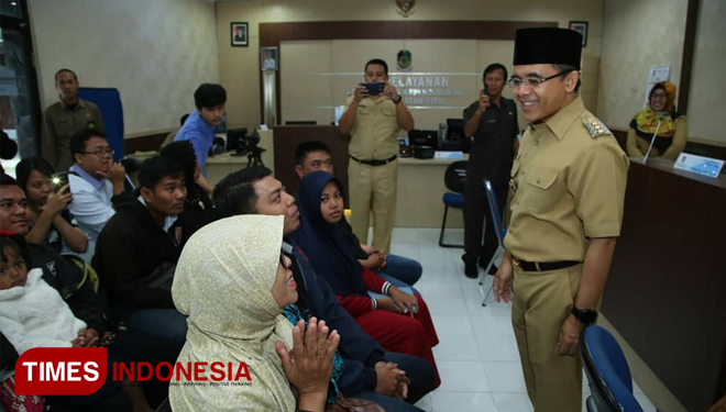 Bupati Banyuwangi Lakukan Sidak Pelayanan Publik, Ini Hasilnya - TIMES Indonesia