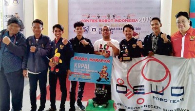 Unesa Kembali Raih Prestasi di Kontes Robot Indonesia 2019 - TIMES ...