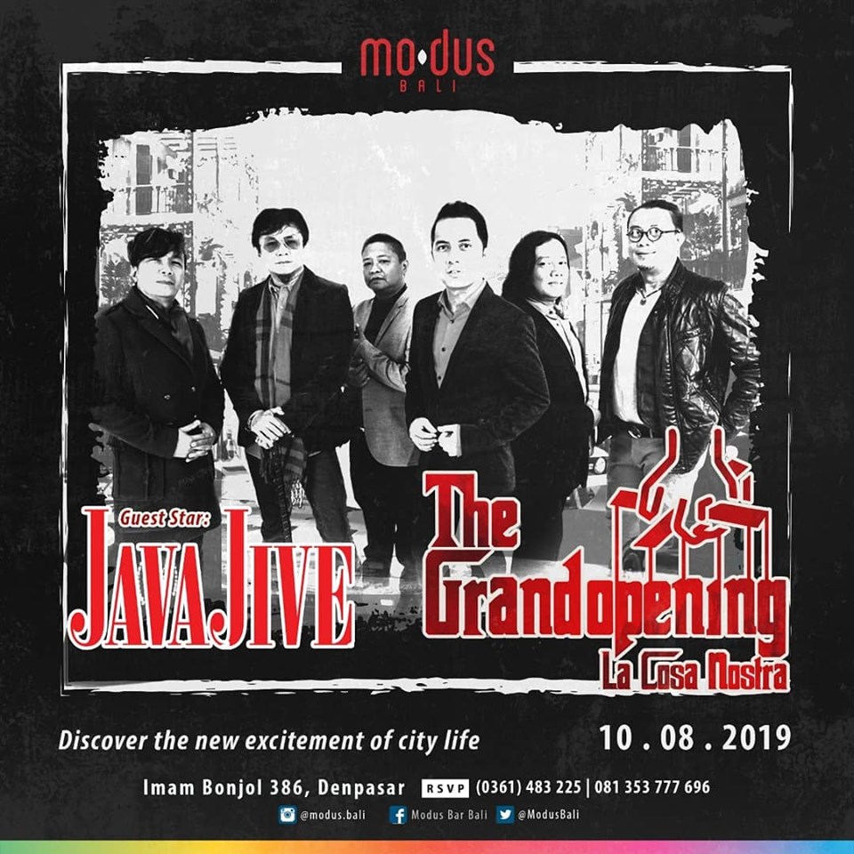 Java Jive Bakal Tampil Spesial di Modus Bar Bali - TIMES Indonesia