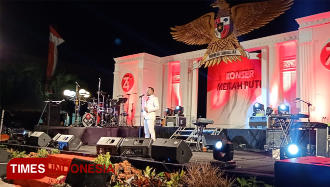 Pemkab Ponorogo Hadirkan Konser Merah Putih di Perayaan Puncak HUT ke 74 RI - TIMES Indonesia