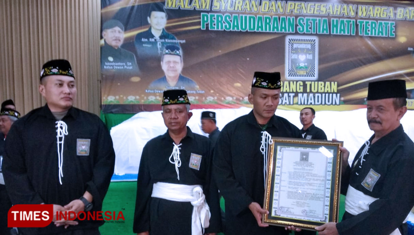 Gelar Malam Syuroan, PSHT Tuban Angkat Kapolres dan Dandim Tuban Menjadi Warga Kehormatan ...