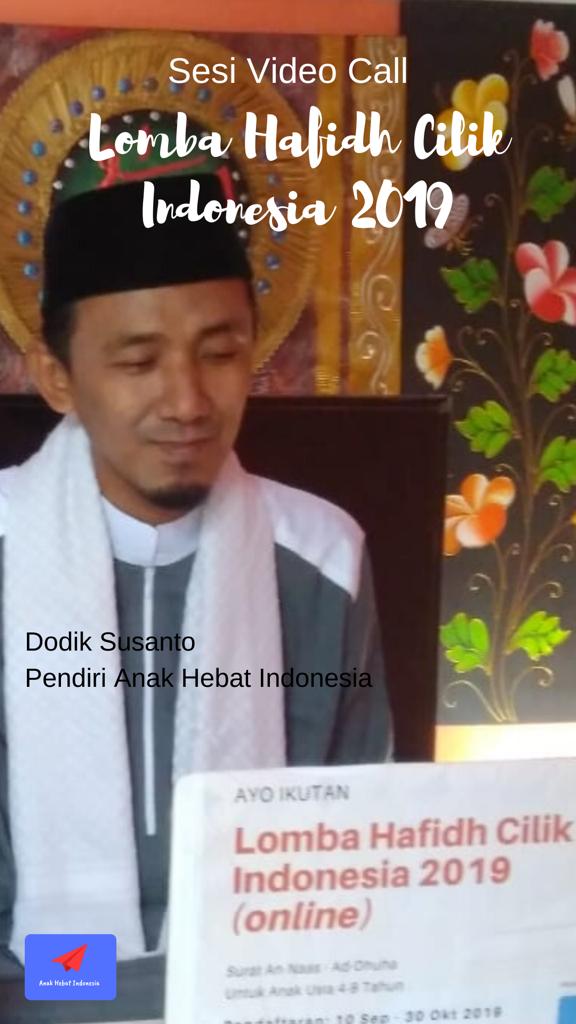 Anak Hebat Indonesia Gelar Lomba Hafidh Cilik Indonesia 2019 - TIMES Indonesia
