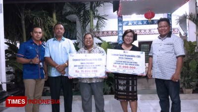 YAPMAS Sumba Timur Terima Dana CSR Bank NTT 2019 - TIMES Indonesia