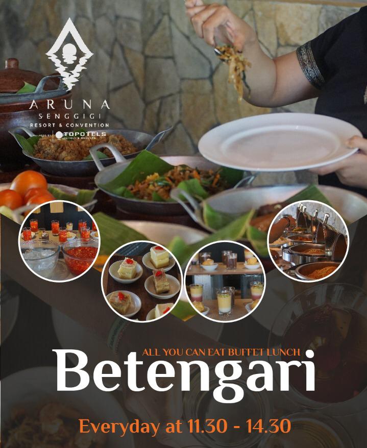 Nikmati Paket Betengari di Aruna Senggigi, Promo Makan Siang Sepuasnya ...