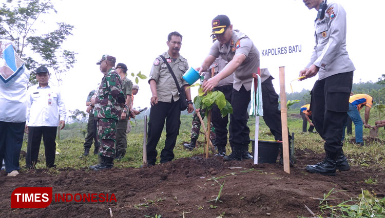 Polres Batu Gelar Apel Siaga Darurat Bencana Alam - TIMES Indonesia