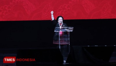 Memotivasi Kader PDI Perjuangan, Megawati: Jadilah Banteng Otot Kawat Tulang Besi - TIMES Indonesia