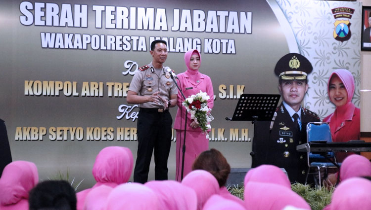 AKBP Setyo Koes Heriyatno Resmi Jabat Wakapolresta Malang Kota - TIMES Indonesia