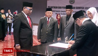 Samsuddin Abdul Kadir Resmi Menjabat Sebagai Sekprov Malut Definitif ...