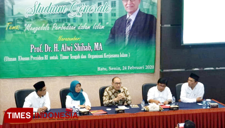 Prof Dr Alwi Shihab Berikan Kuliah Umum di UIN Malang, Ini yang ...