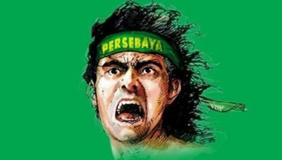 Memaknai Ikon Persebaya 'Wong Mangap' dari Sang Kreator, Mister Muchtar ...