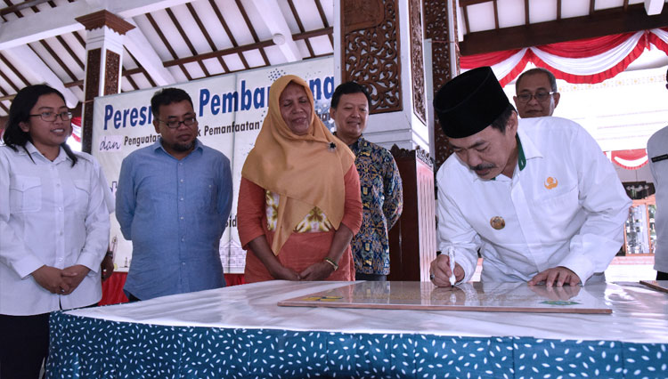 Plt Bupati Sidoarjo Resmikan Hasil Pembangunan Program KOTAKU - TIMES ...