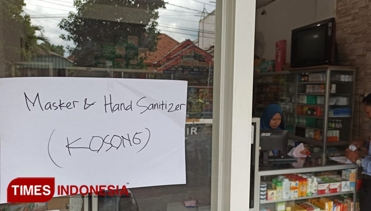 Imbas Virus Corona, Masker dan Sanitizer di Banyuwangi Langka - TIMES ...