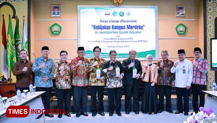 Universitas Islam Malang; FRI dan FRPTNU Gelar FGD Kebijakan Kampus ...
