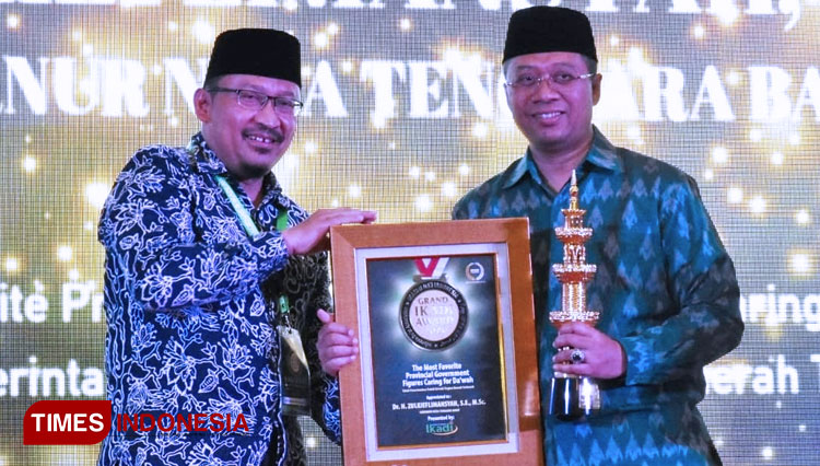 Gubernur NTB Zulkieflimansyah Raih IKADI Awards 2020, Ini Alasannya ...