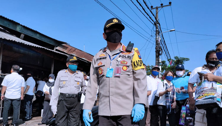 Kapolresta Malang Kota Imbau Pedagang Patuhi Protokol Pencegahan Covid ...