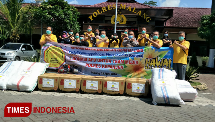 Kelenteng Eng An Kiong dan Hawai Water Park Donasikan APD kepada ...