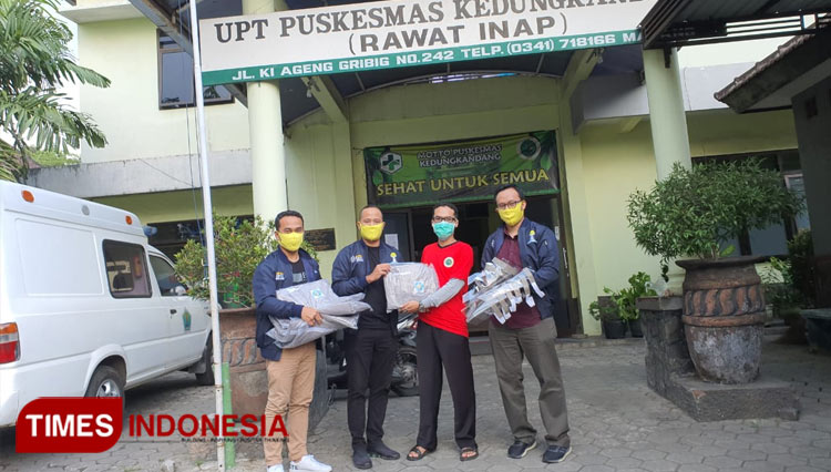 Hipmi Kota Malang Salurkan Bantuan 100 APD ke Puskesmas - TIMES Indonesia