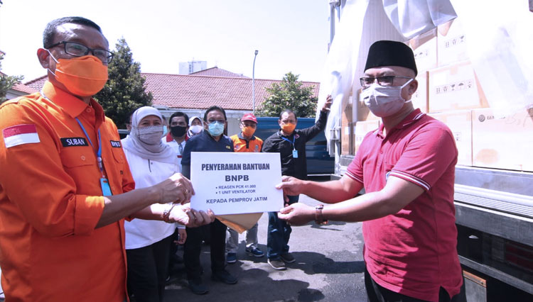 Terima Bantuan Reagen PCR Kit, Kapasitas Lab Jatim Meningkat Signifikan ...