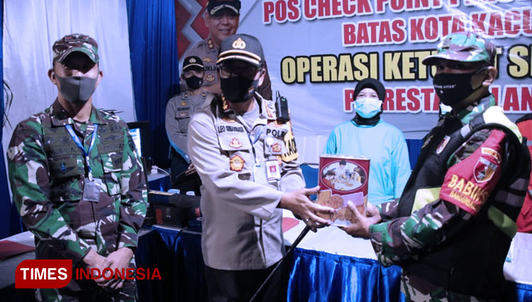 Persiapan PSBB Malang Raya, Personel TNI-Polri Tambah Dua Kali Lipat - TIMES Indonesia