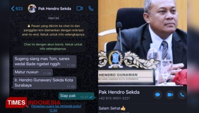 Waspada! Modus Penipuan Mengatasnamakan Pejabat Publik - TIMES Indonesia