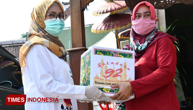 Jelang PSBB Malang Raya, Sakadara 92 Suplai Sembako Lumbung Pangan Kampung Tangguh - TIMES Indonesia