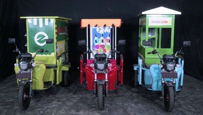 PT Solar Panel Indonesia Luncurkan Gerobak Listrik Pertama di Indonesia ...