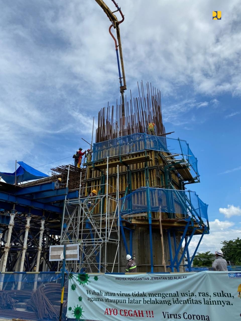 Kementerian PUPR RI: Pembangunan Jembatan Sei Alalak Ditargetkan ...