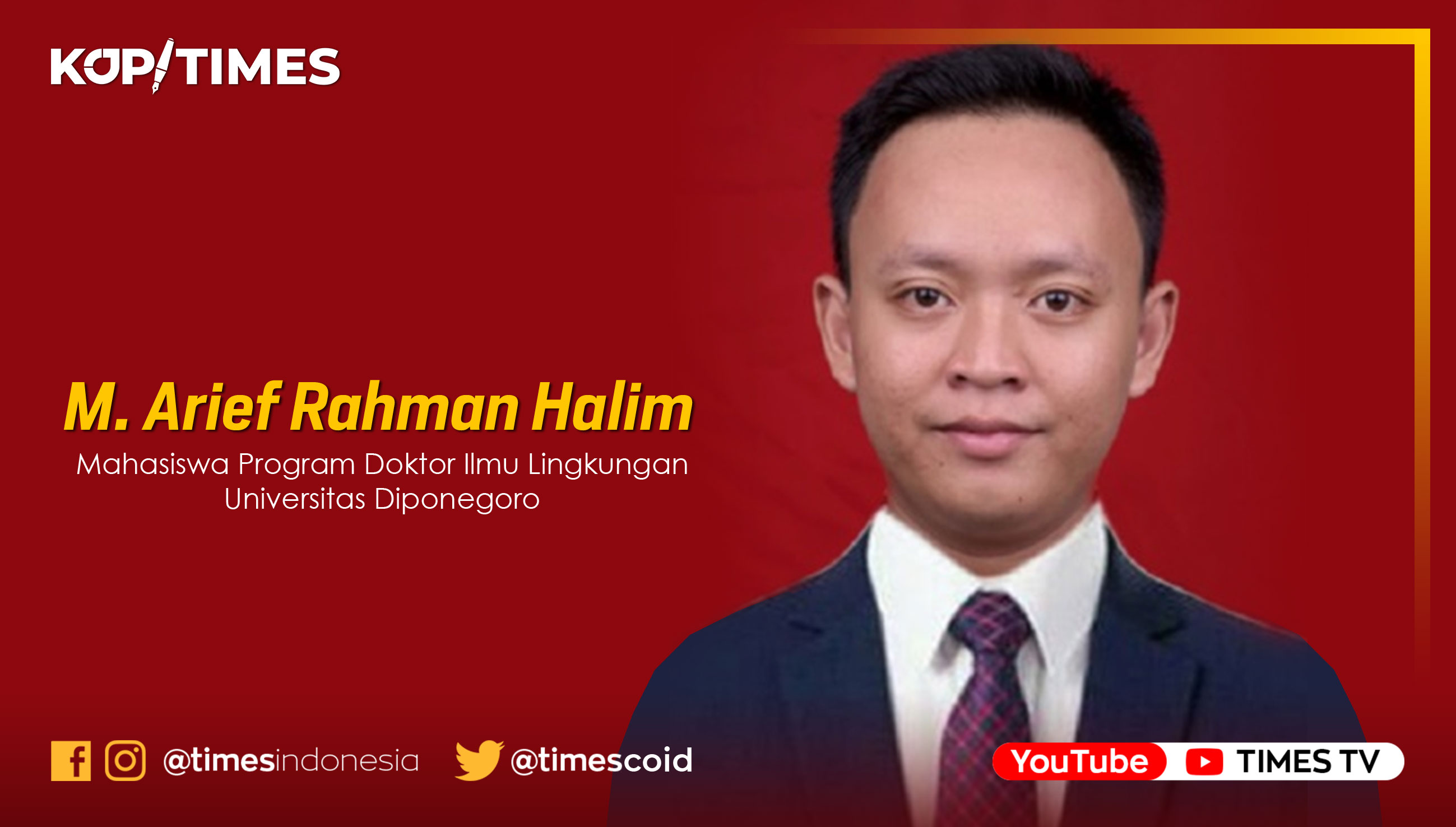 Penularan Virus Corona Melalui Media Air - TIMES Indonesia