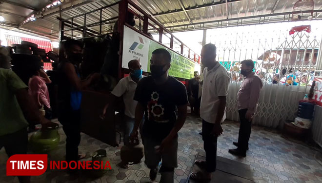 Hindari Antrean, Operasi Pasar LPG 3Kg di Pagaralam Terapkan Sistem ...