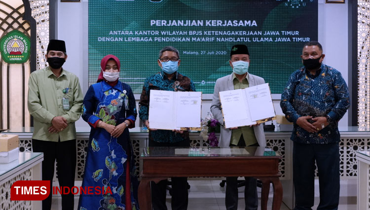 Lindungi Tenaga Kerja Guru, LP Ma'arif NU Jatim Gandeng BPJS ... Lindungi Tenaga Kerja Guru, LP Ma'arif NU Jatim Gandeng BPJS ...