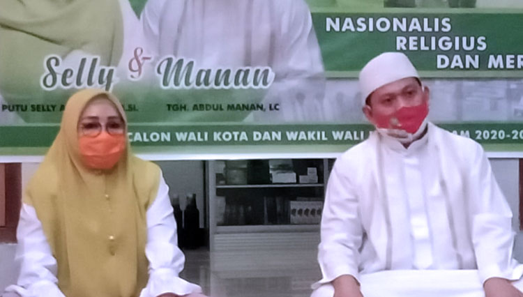 Pilkada Mataram 2020, Duet Selly-Manan Janji Fasilitasi Anak dengan ...