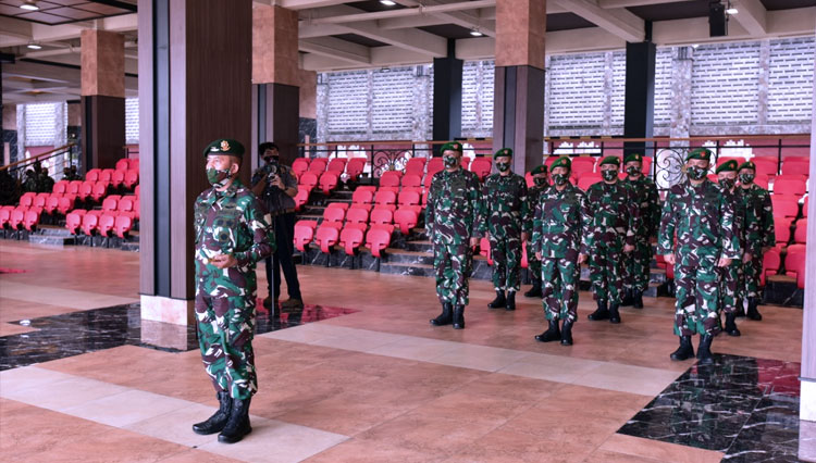 Wakasad Terima Laporan Kenaikan Pangkat Sepuluh Perwira Tinggi TNI AD ...