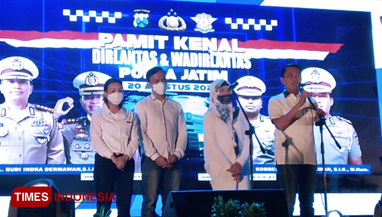 Dirlantas Jatim Budi Indra Pamit Malam Ini, Begini Kesannya untuk Jawa ...