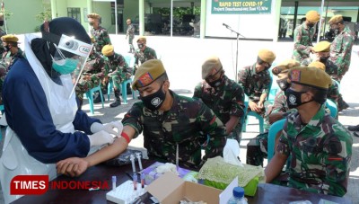Pupuk Kaltim Fasilitasi Rapid Test Prajurit Detasemen Arhanud Rudal 002 ...