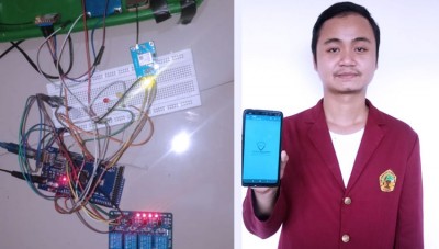 Mahasiswa Untag Surabaya ini Rancang Sistem Pengaman Motor dengan ...