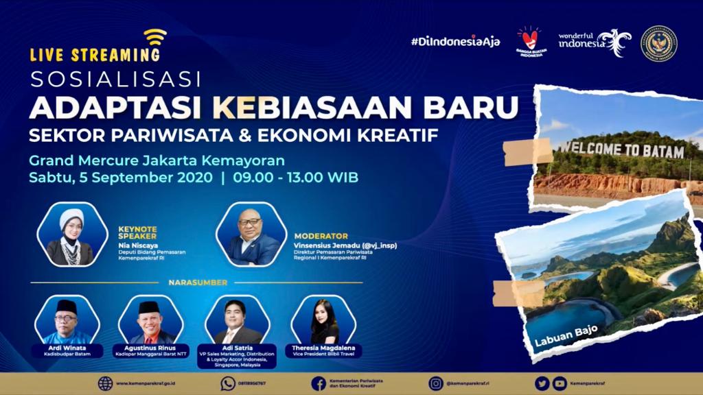 Pulihkan Sektor Parekraf, Kemenparekraf RI Ingatkan Kewajiban Penerapan ...